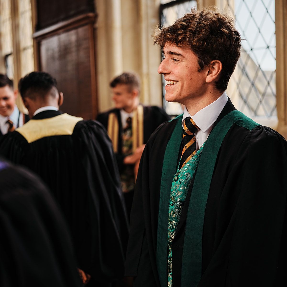 Victoria College - Head of Braithwaite Receives Advice From World Leaders
